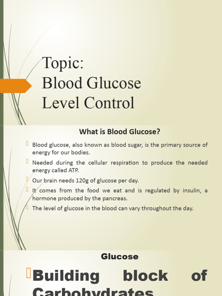 Glucose | PDF | Glucose | Hypoglycemia