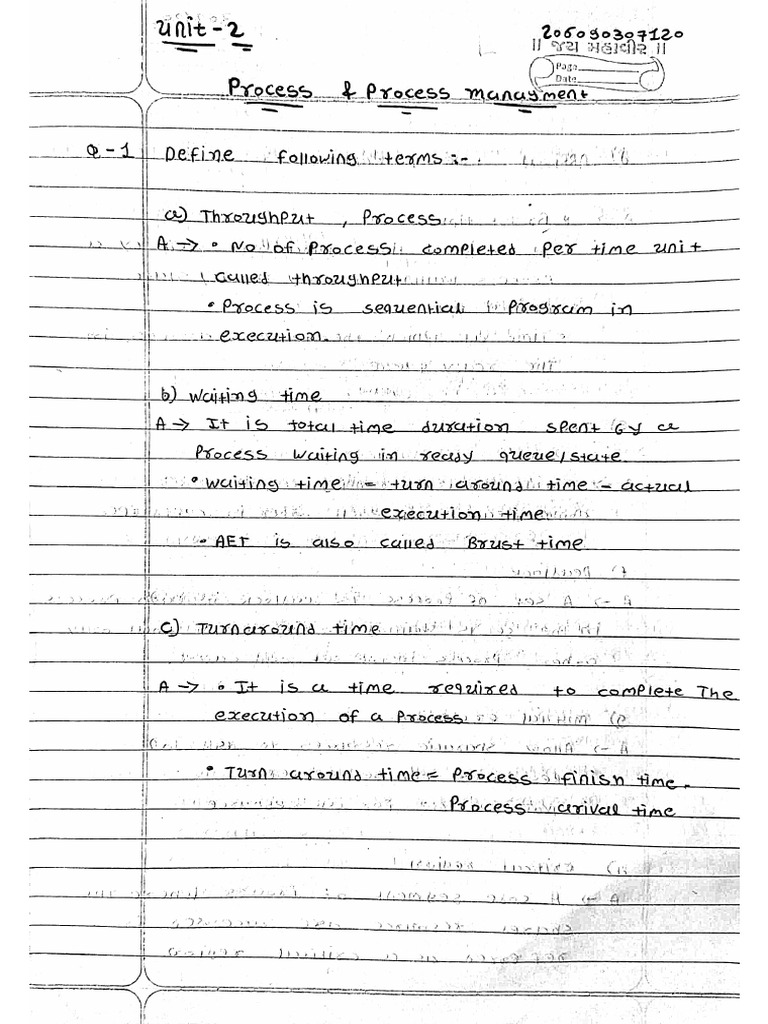 (7120) OS Assigment 2 | PDF