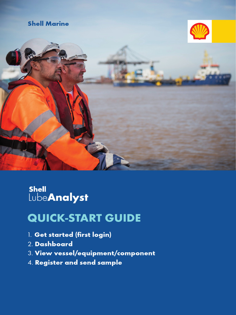 Shell LubeAnalyst Start Guide | PDF | Qr Code | Password