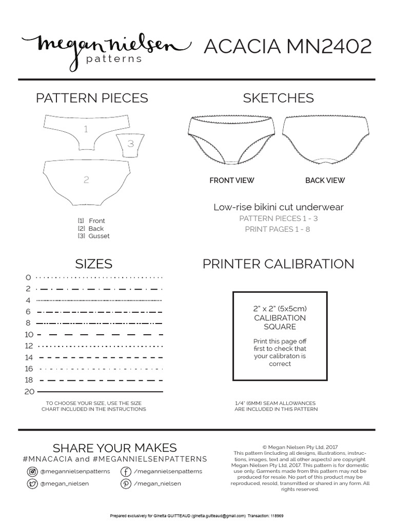 MN2402 ACACIA PDFpattern A4 | PDF | Freedom Of Expression Law | Copyright Law