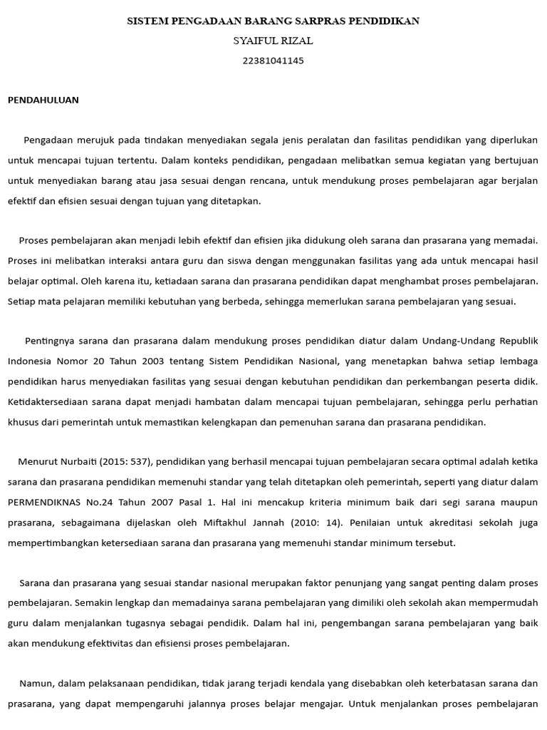 Syaiful Rizal (Mpi D) | PDF | Karier & Perkembangan | Bisnis