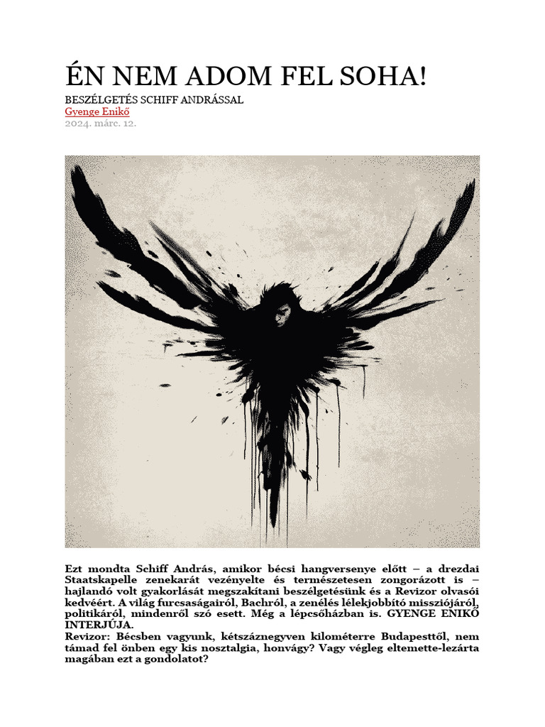 Én Nem Adom Fel Soha | PDF