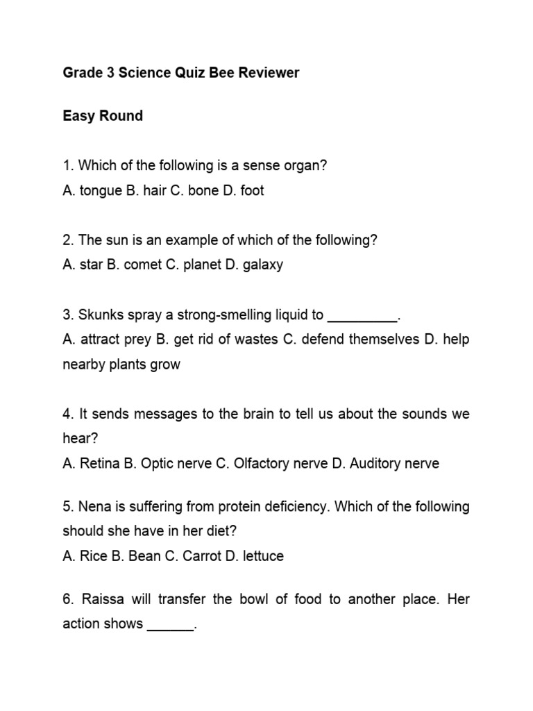 Grade 3 Science Quiz Bee Reviewer | PDF | Greenhouse Effect ... Grade 3 Science Quiz Bee Reviewer | PDF | Greenhouse Effect ...