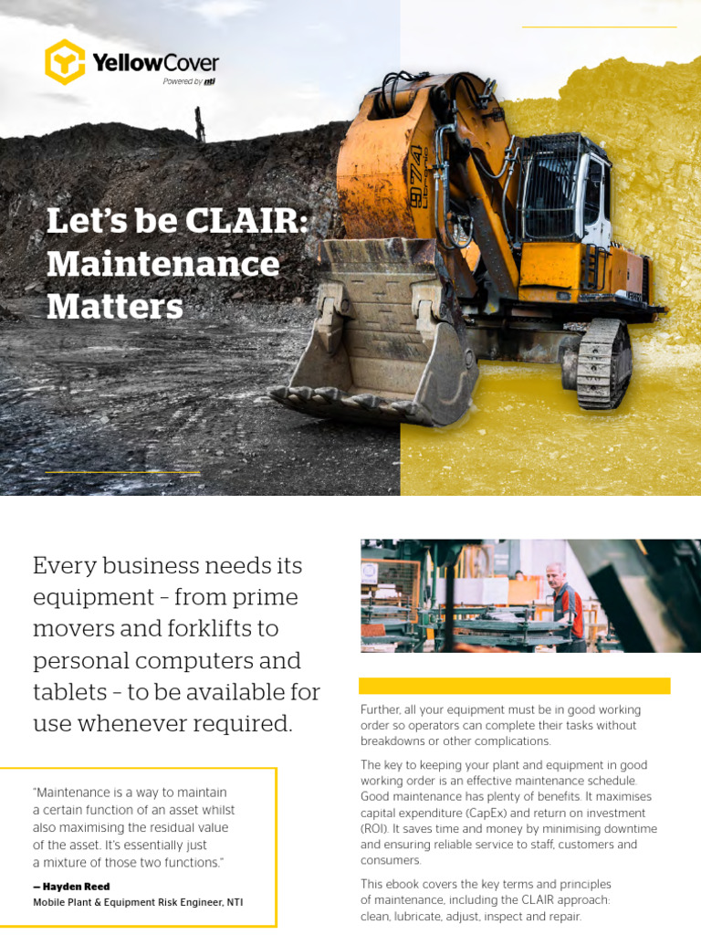 Maintenance Ebook Pdf