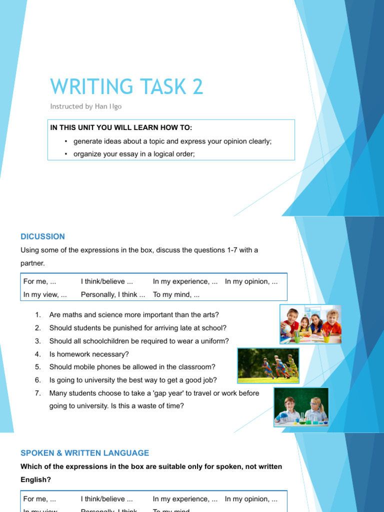 Writing Task 2 | Download Free PDF | Homework | Essays