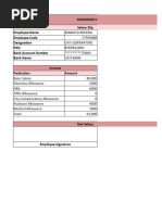 Cash Handover Form | PDF | Business | Finance & Money Management
