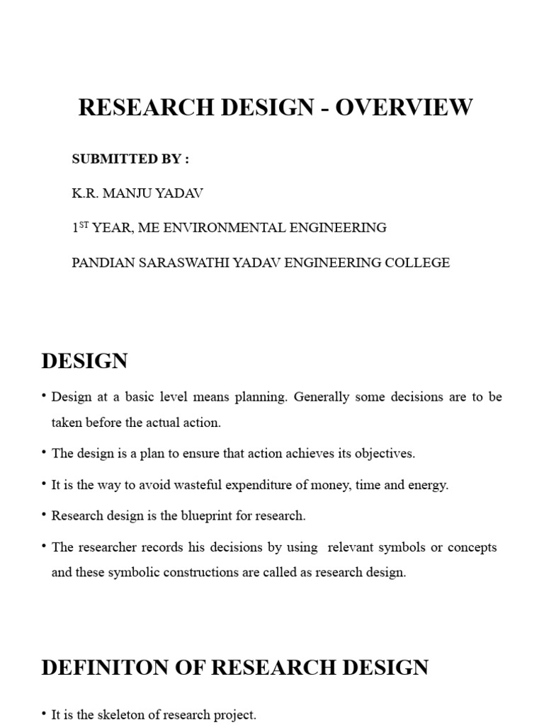 Research Design | PDF | Research Design | Experiment Research Design | PDF | Research Design | Experiment