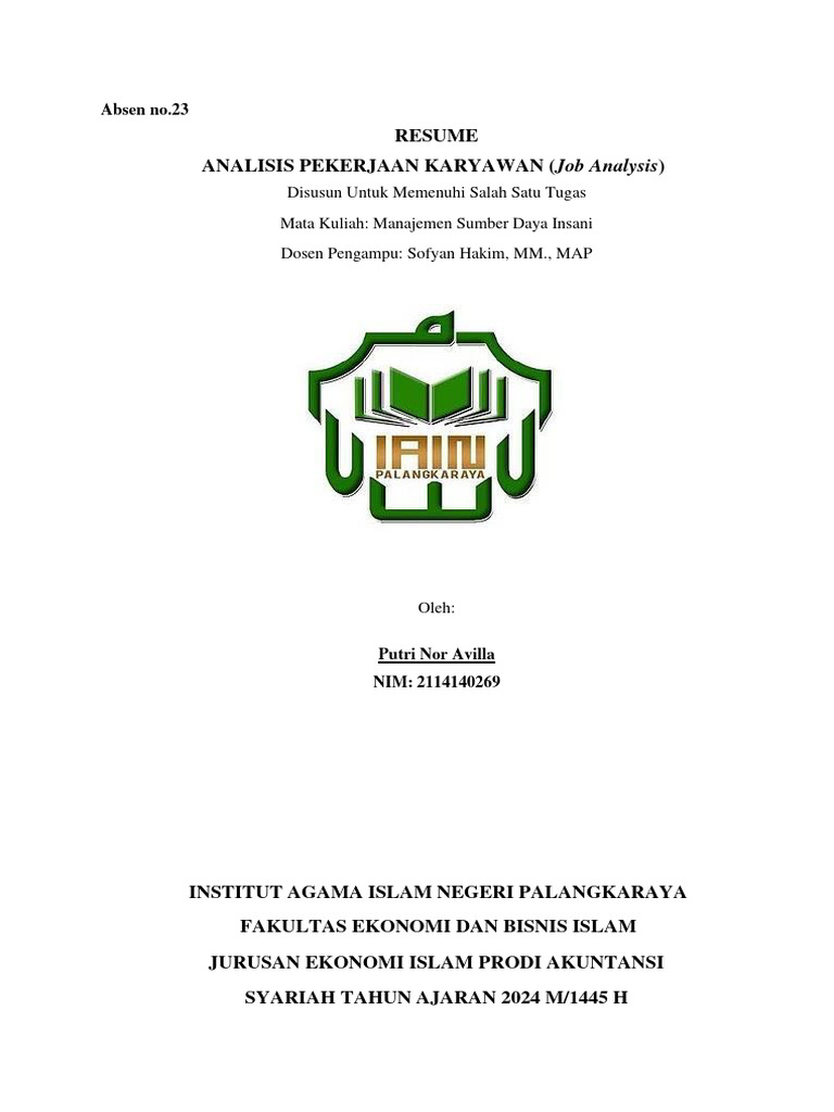 Resume MSDM KEL.4 | PDF | Karier & Perkembangan