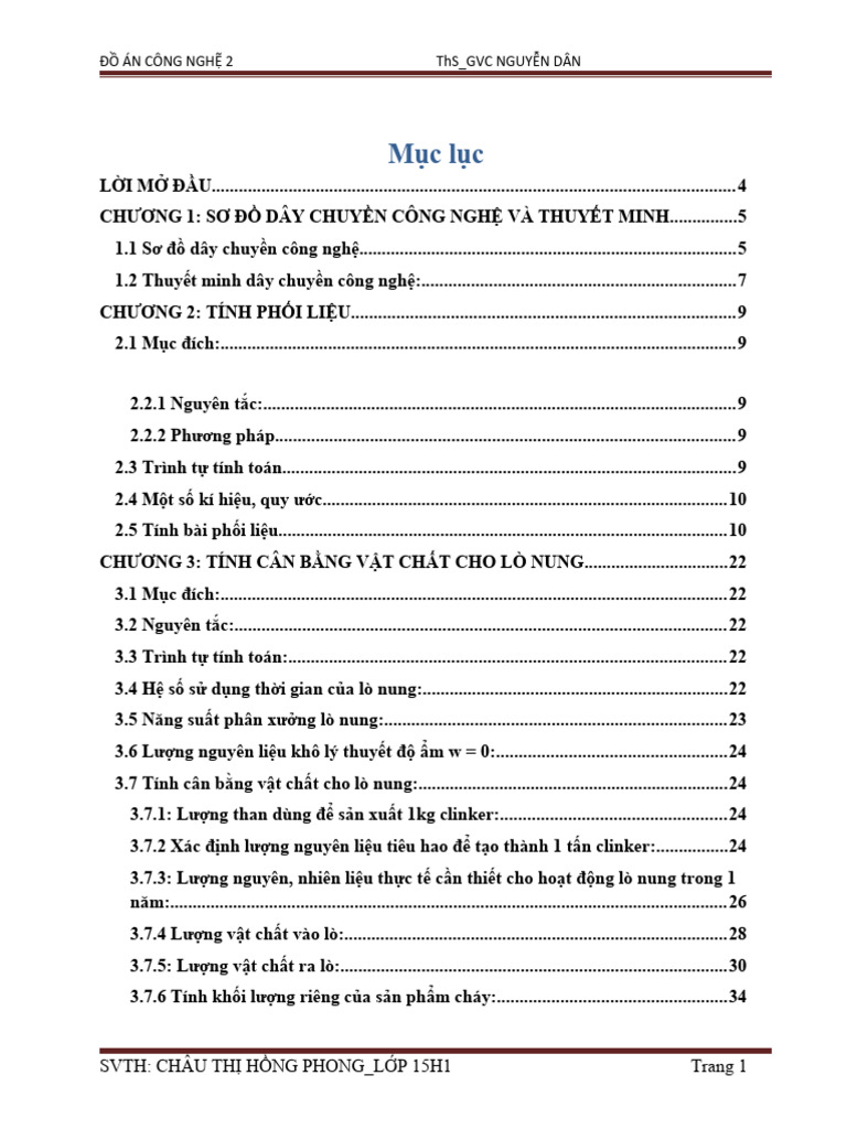 d an Cong Ngh 2 Phong 1 | PDF