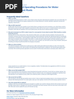 SOP for Operation of Purified Water System | PDF | Purified Water ...