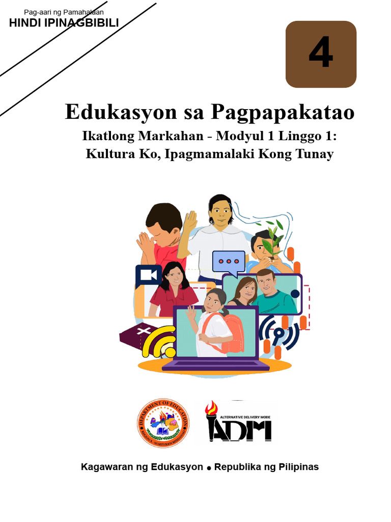Esp4 - q3 - Mod1 - Kultura Ko Ipagmamalaki Kong Tunay - v2 | PDF
