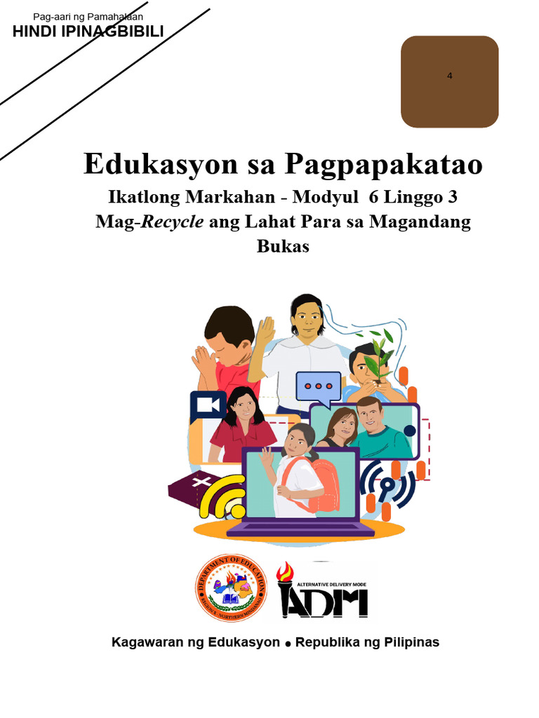 Esp4 - q3 - Mod6 - Mag-Recycle Ang Lahat para Sa Magandang Bukas - v2 | PDF