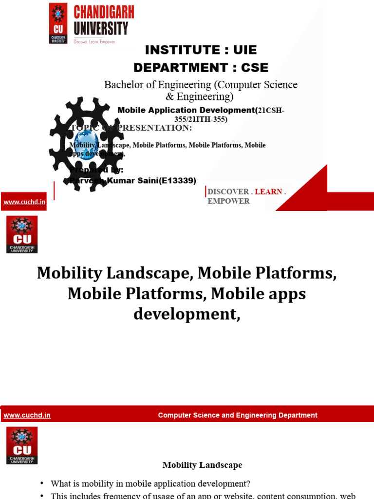 Lecture 1.2.1 | PDF | Ios | Android (Operating System)
