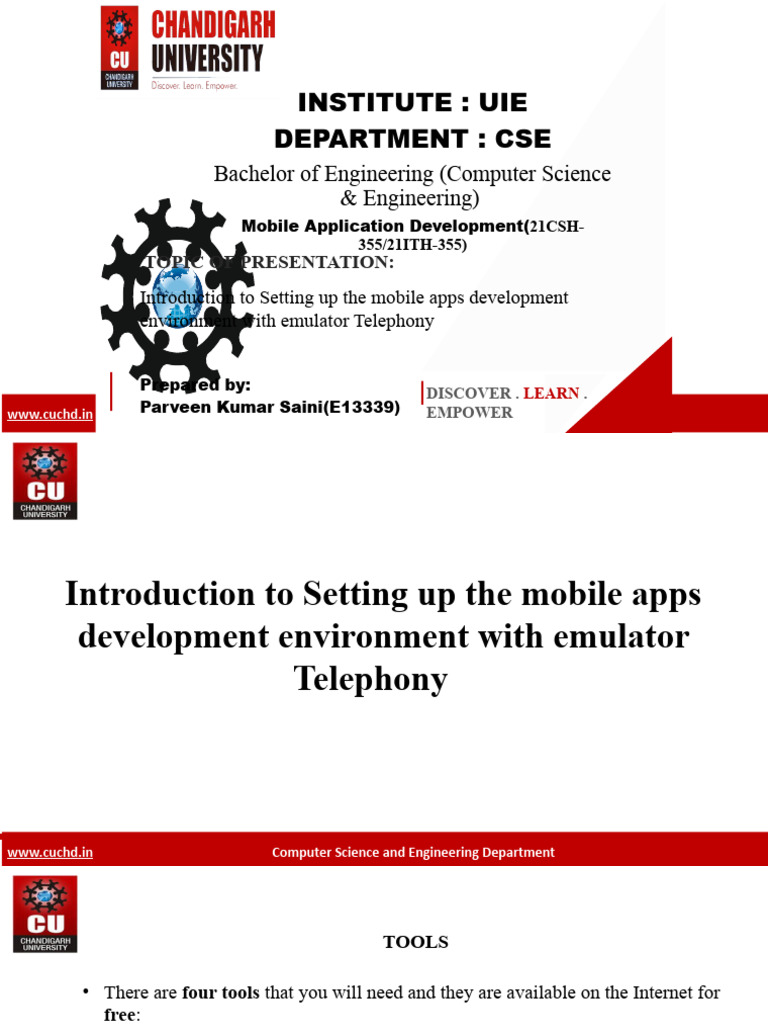 Lecture1.2.3 1.2.4 | PDF | Eclipse (Software) | Android (Operating System)