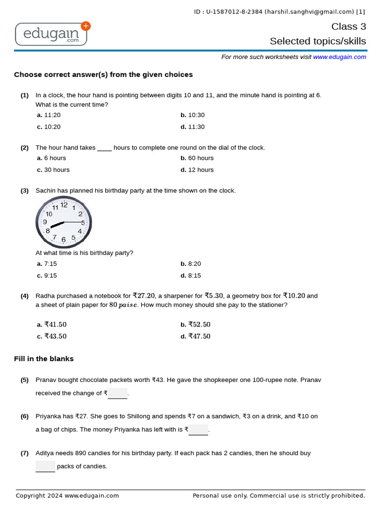 Grade3 1587012 8 2384.q | PDF