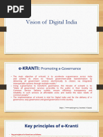 E Kranti Presentation | PDF