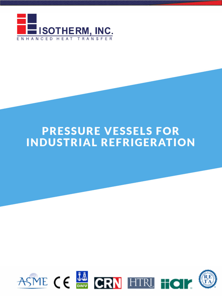 ISOTHERM Vessels | PDF | Valve | Gas Technologies