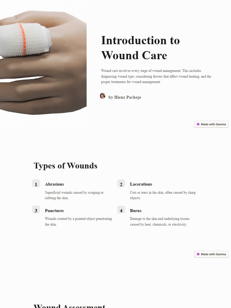 Essential Guide to Wound Care Management | PDF | Wound | Medical ...