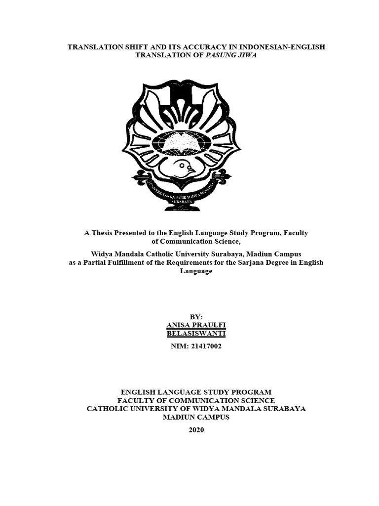 The Directives Utterances and Their Translation Techniques in The Green ...