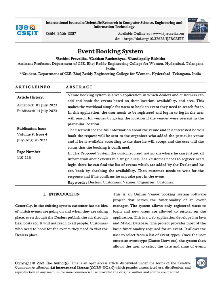 Event Booking System | PDF | Login | User (Computing)
