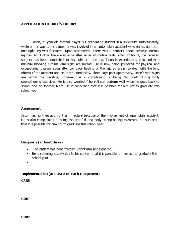 Application of The Theories | PDF