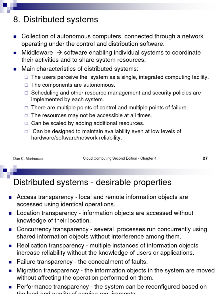 Lecture-11 Distributed and Multicore Systems | PDF | Parallel Computing | Multi Core Processor