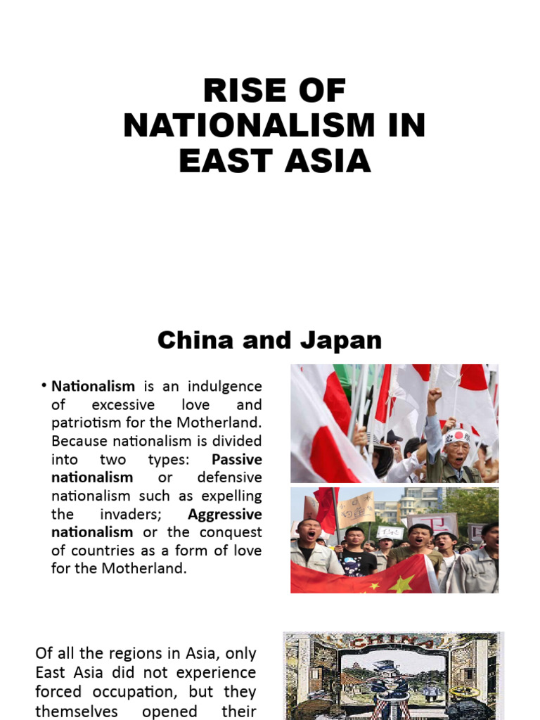 Nationalism's Rise in East Asia | PDF | Kuomintang | Qing Dynasty