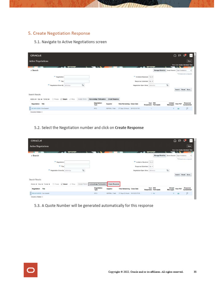 AFH - Supplier Portal - User - Training - Manual - Negotiation Response ...