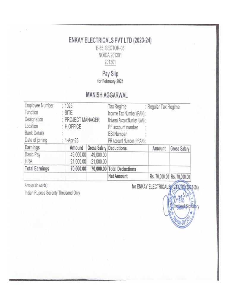 Employee Number (1) | PDF