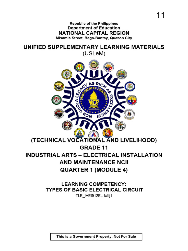 Eim-11 Module 4 | PDF | Series And Parallel Circuits | Electrical Circuits