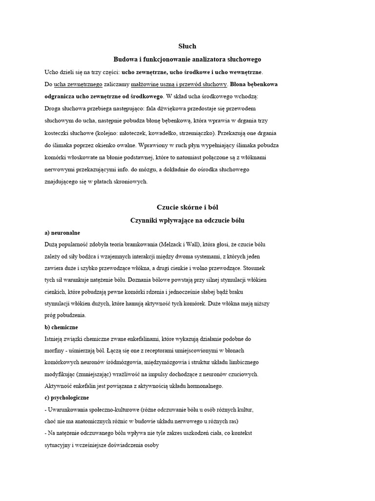 Kolokwium Notatki | PDF