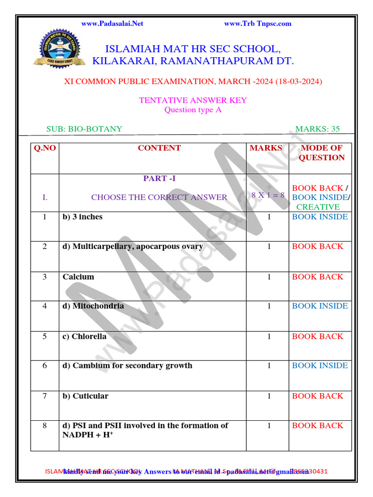 11th-bio-botany-public-exam-march-2024-answer-key-english-medium-pdf