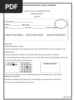 AS/A Level Mathematics The Discriminant: Mathsgenie - Co.uk | PDF ...