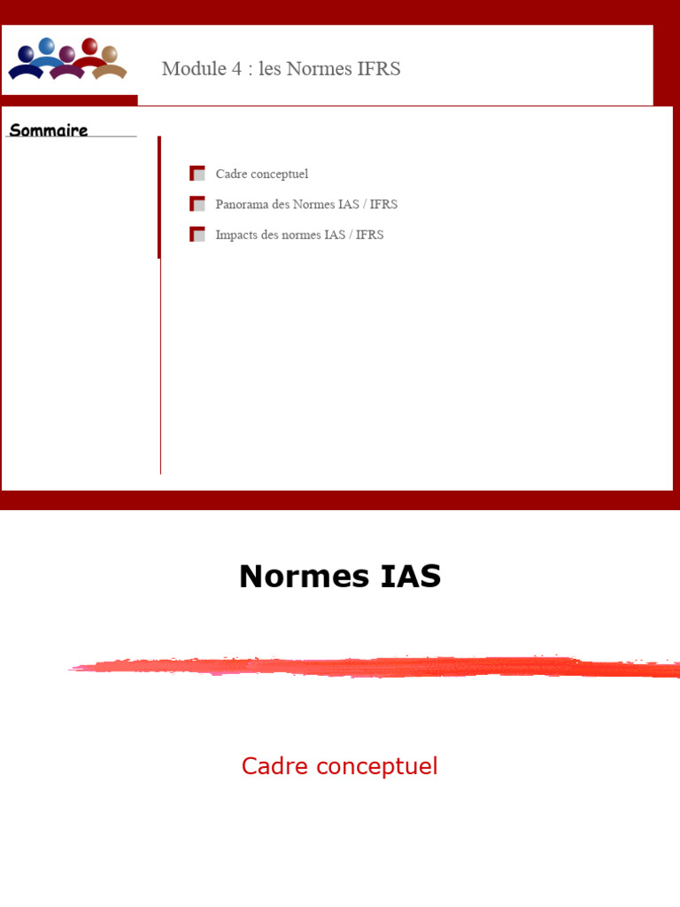 Normes IFRS : Cadre et Impacts Comptables | PDF | Normes internationales d'information ...