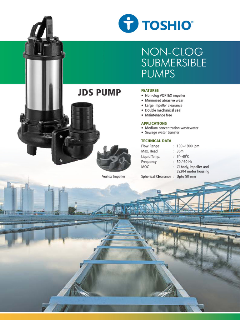 Toshio Pumps | PDF