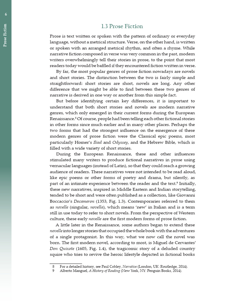 Understanding Prose Fiction Genres | PDF | Poetry | Novella