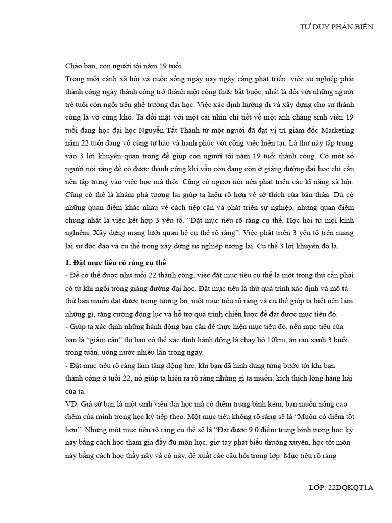 TDPB CUỐI KỲ | PDF