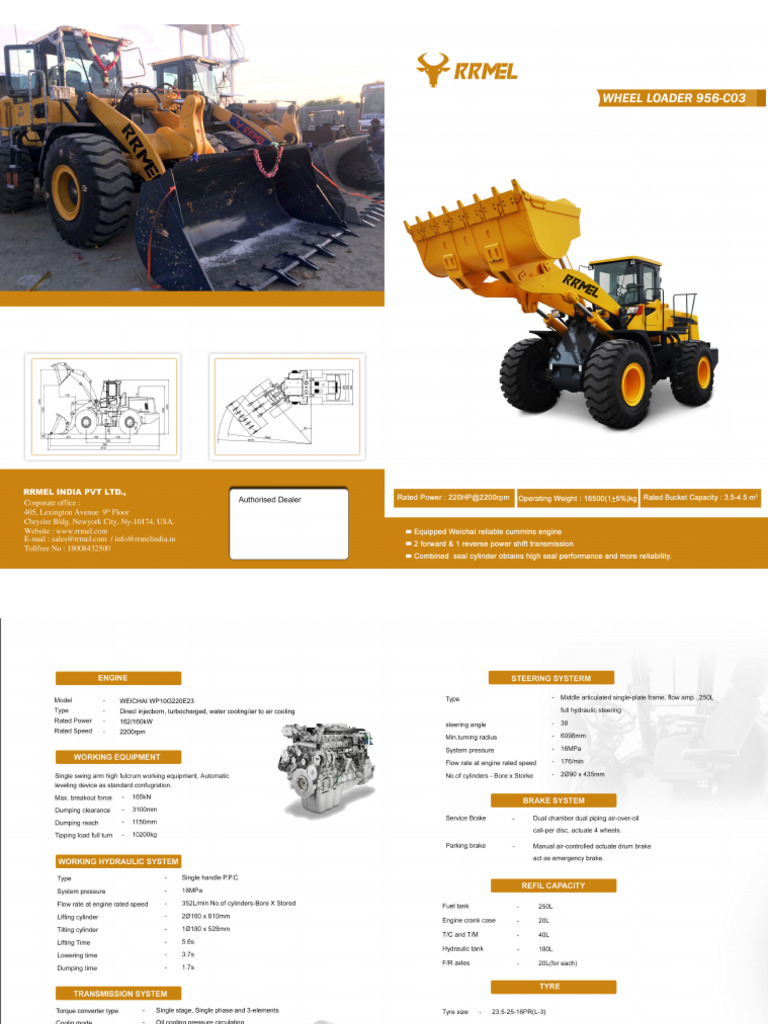 Rrmel Wheelloader956 c03 | PDF