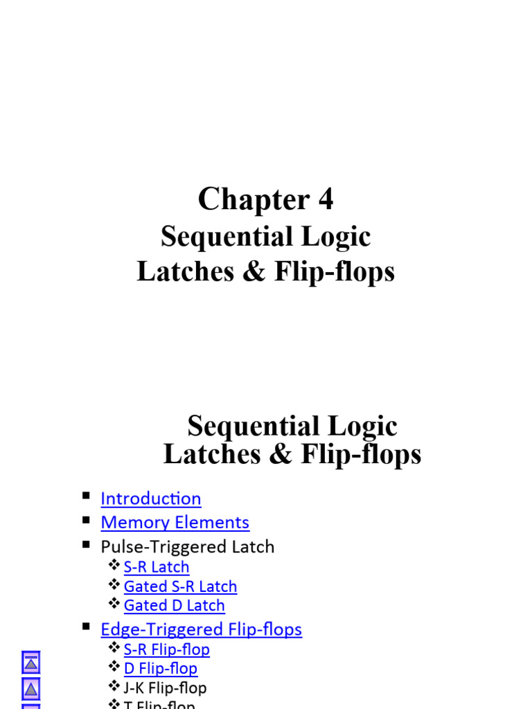 Sequential Logic | PDF | Digital Technology | Electrical Circuits