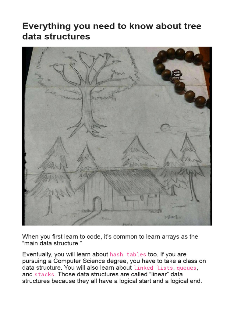 Tree Notes | Download Free PDF | Document Object Model | Html Element