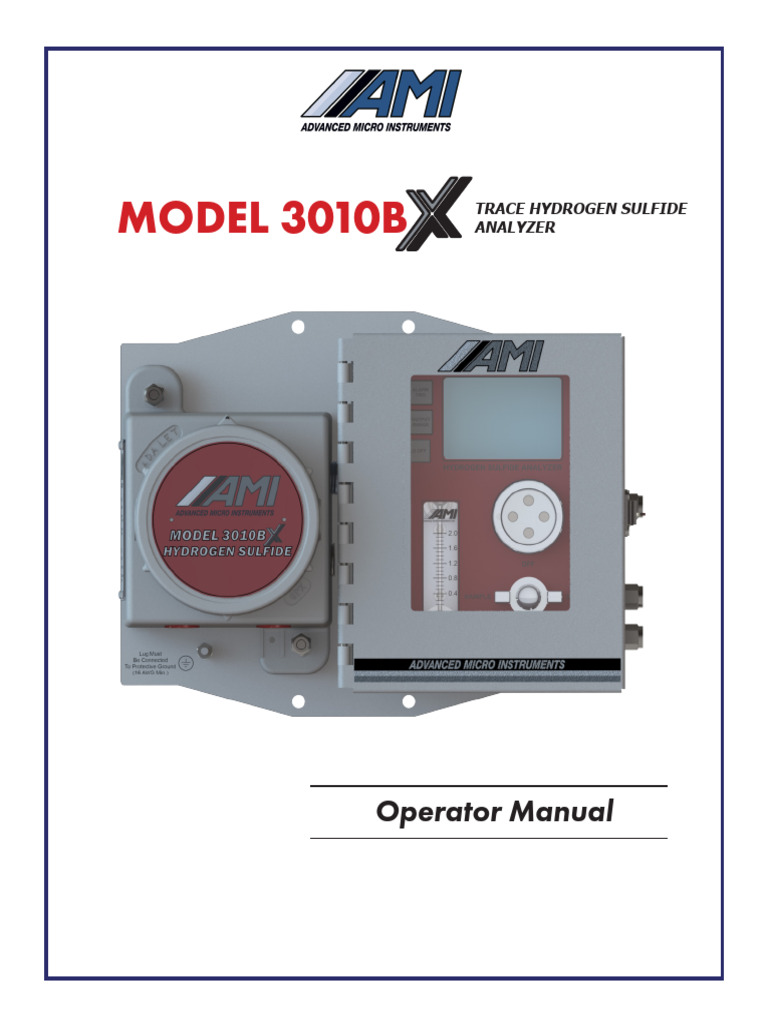 Model 3010bx Operator Manual | PDF | Fahrenheit | Gases