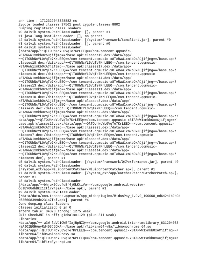 anr_sys_trace_file_1712322043268 | PDF | Java (Programming Language) | Computer Architecture