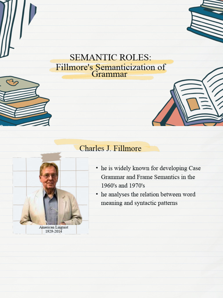 Semantic Roles Bael 1 | PDF | Semantics | Predicate (Grammar)