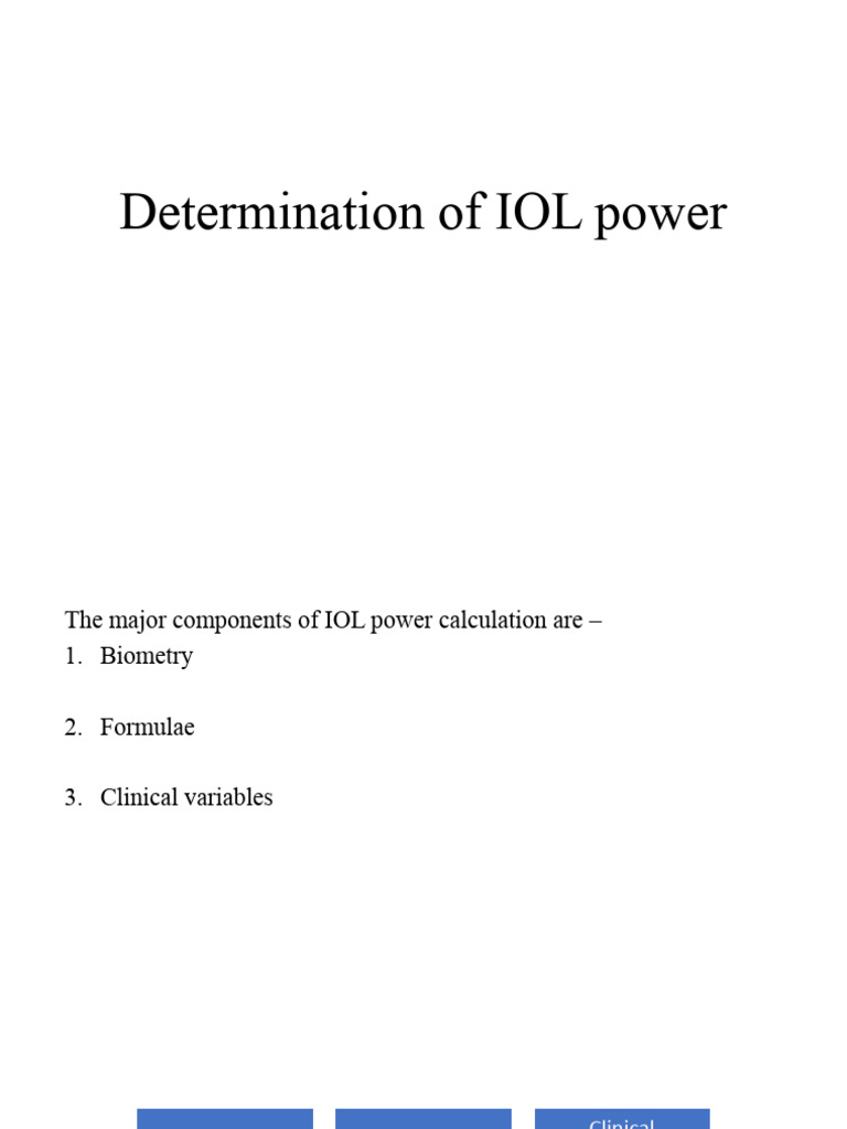 Ug Class Biometry | PDF | Vision | Eye