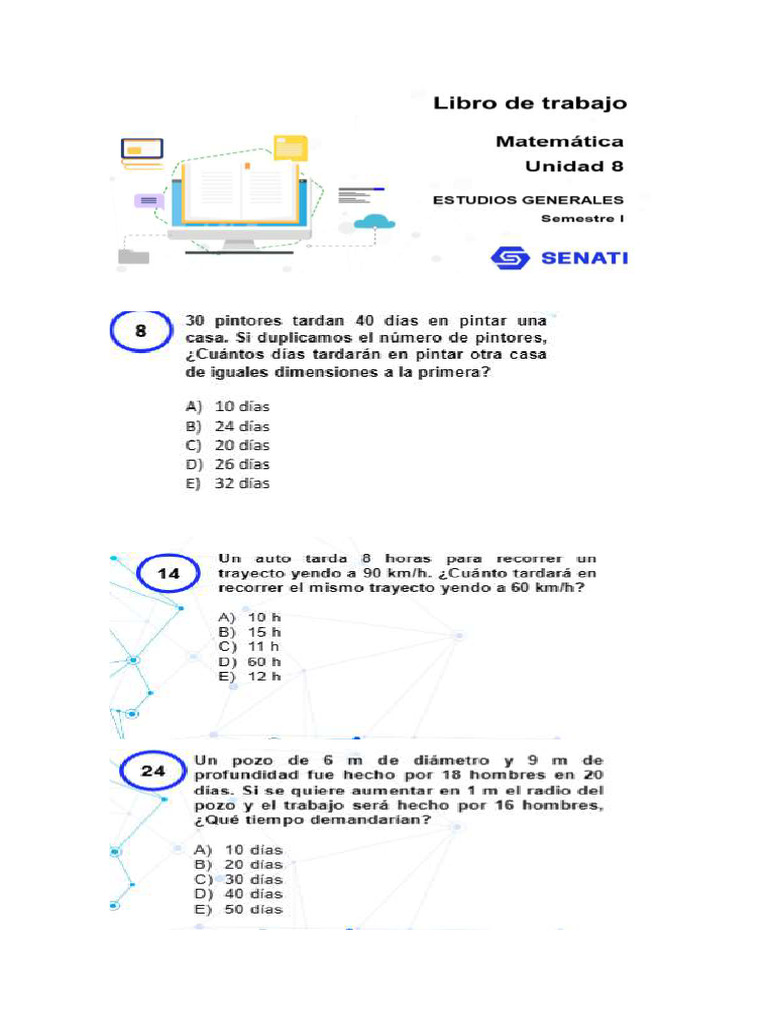 Libro de Trabajo de Matematica | PDF