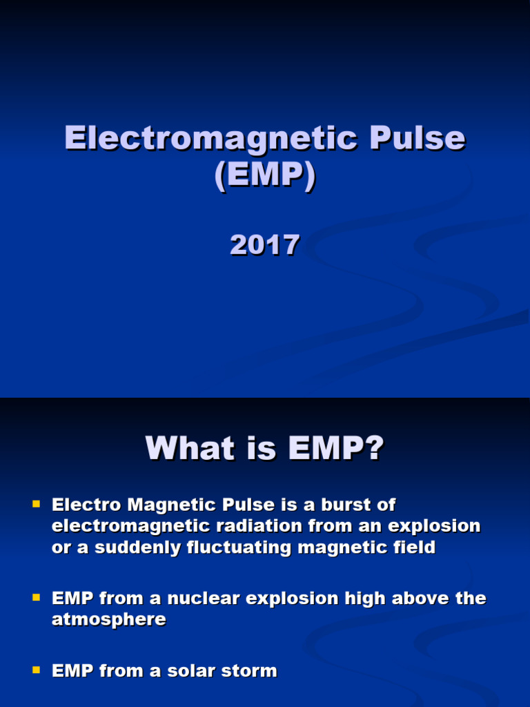 EMP Threats to Power Systems | PDF | Electrical Engineering ...