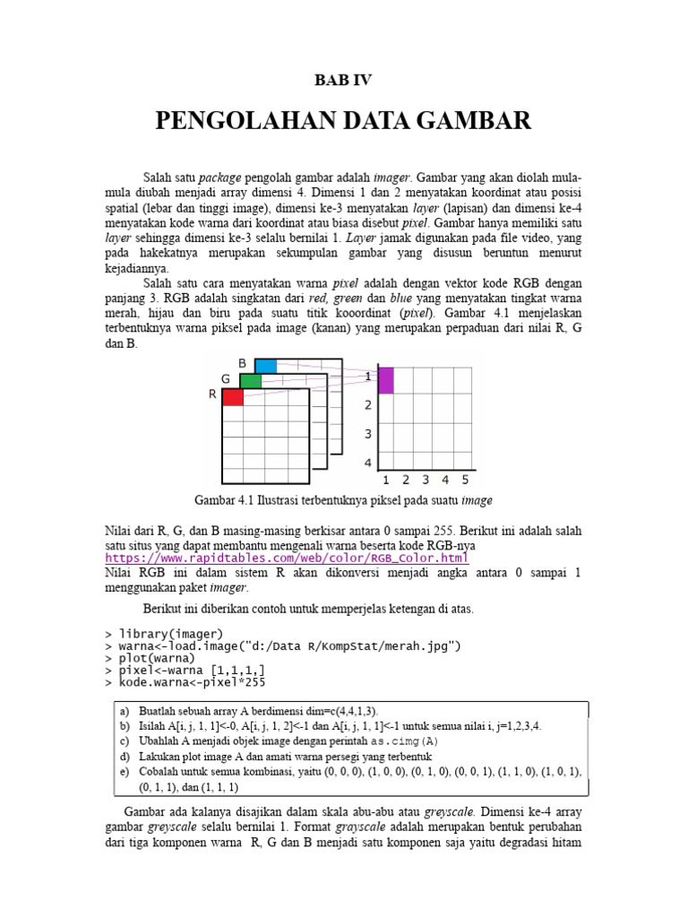 Pengolahan Gambar | PDF | Metode & Bahan Ajar | Sains & Matematika