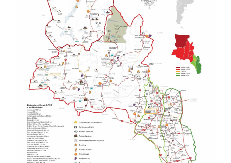 Mapa Catamarca | PDF