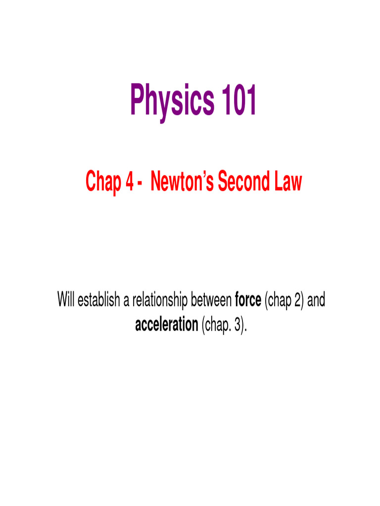 Lec 3 G | PDF | Force | Weight