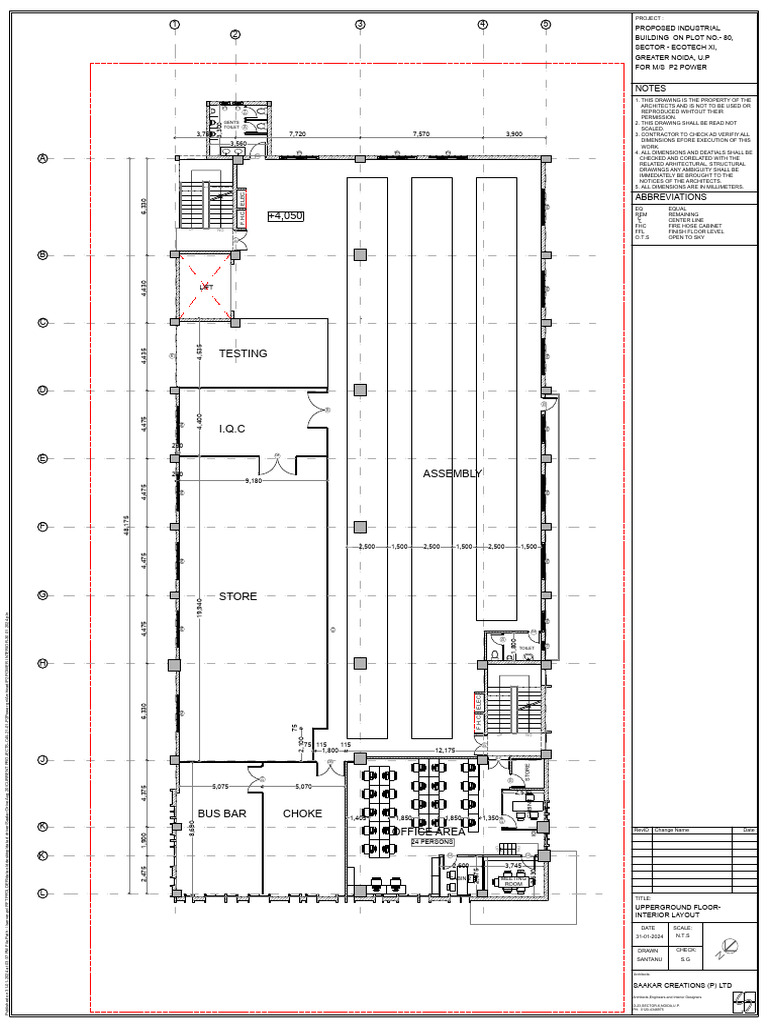 UG Floor Interior Layout Plan | PDF